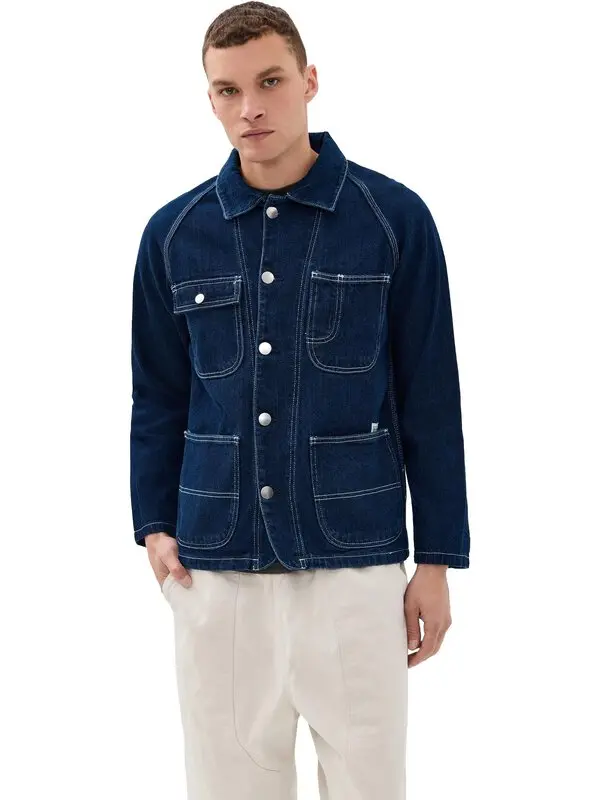 SERVICE WORKS Denim Coverall Jacket 2.0 - One Wash