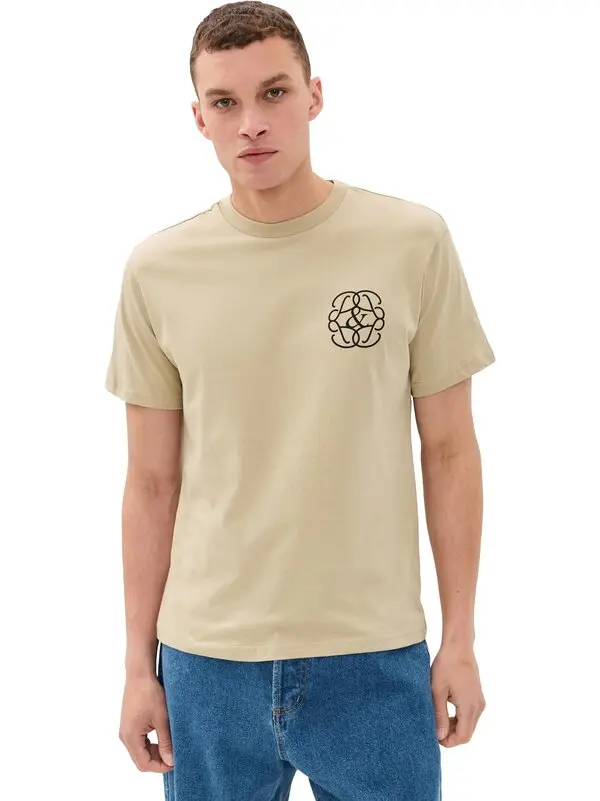 MUSEUM OF PEACE & QUIET Symbol Tee - Tan