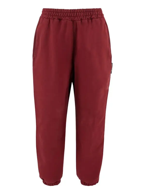 CULTURA Cotton Trousers - Red