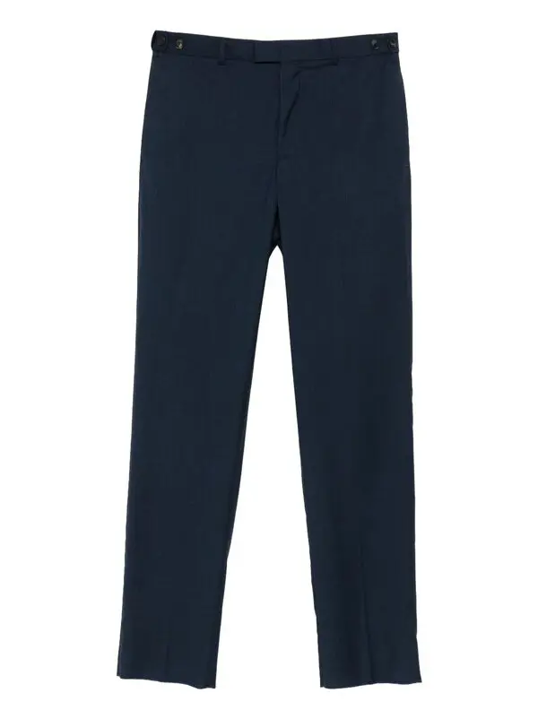 Emporio Armani Wool Trousers - Blue