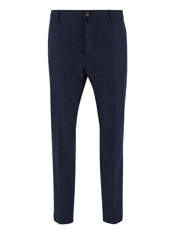 Jacob Cohen Stretch Wool Pants - Blue
