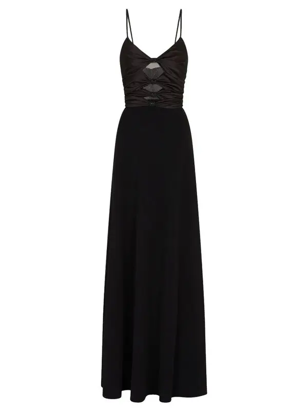 Emporio Armani Long Dress - Black