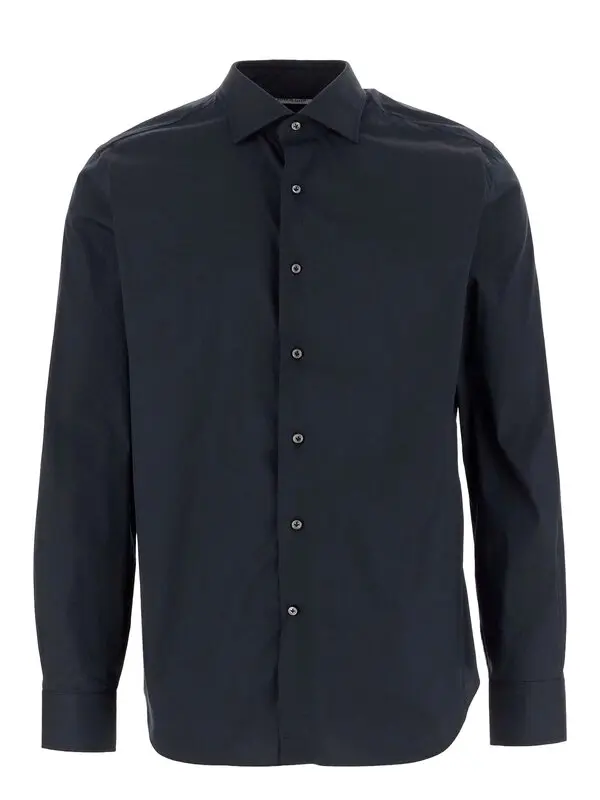 ALESSANDRO GHERARDI Cotton Blend Shirt - Blue