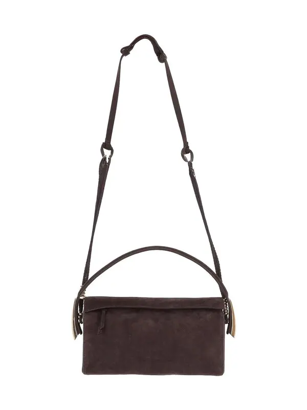 Benedetta Bruzziches Elif Suede Bag - Brown