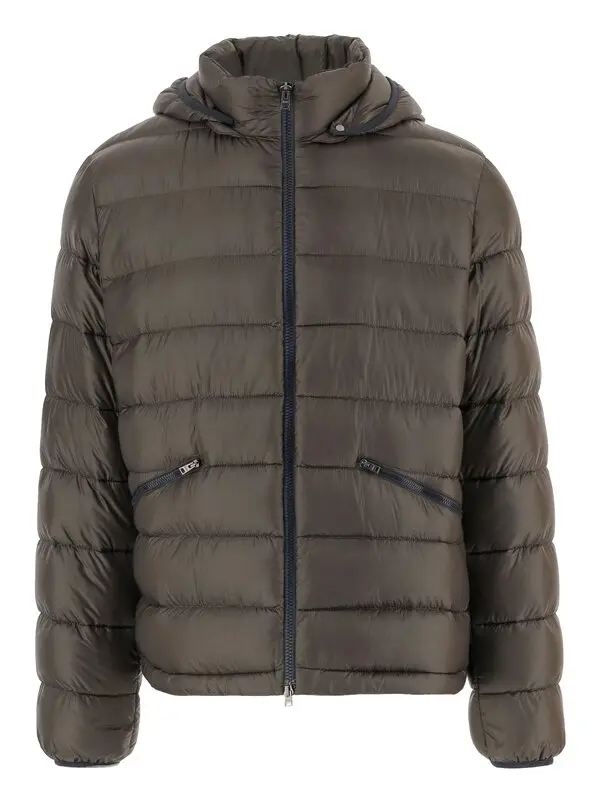 Herno Nylon Padded Down Jacket - Green