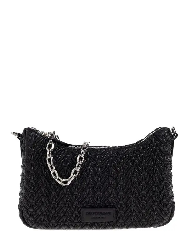 Emporio Armani Baguette Mini Shoulder Bag - Black