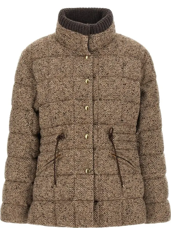 Moncler Antigony Down Jacket - Brown