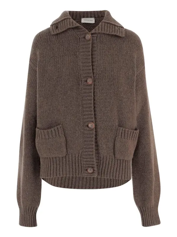 Magda Butrym Cashmere Cardigan - Brown