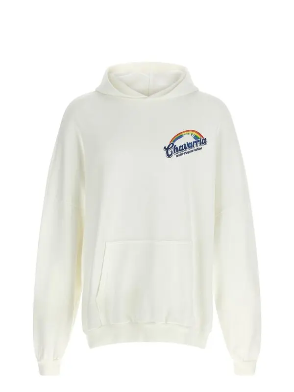 WILLY CHAVARRIA Clean & Fresh Willy Hooligan' Hoodie - White