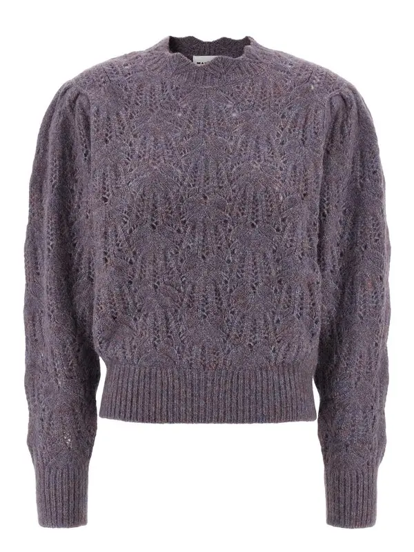 MARANT ETOILE Celestine Sweater - Purple