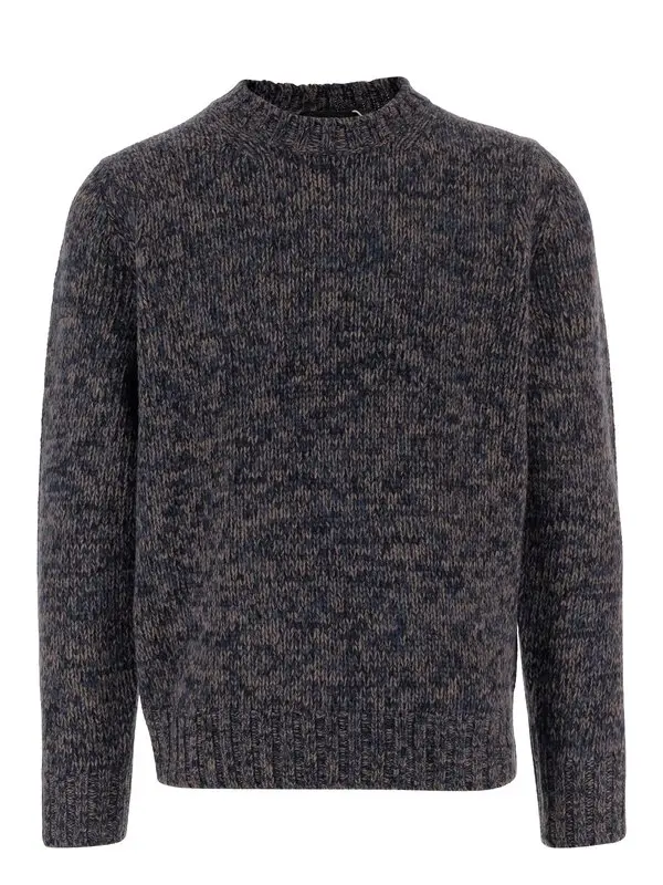 Vince Wool-blend Crewneck Sweater - Grey