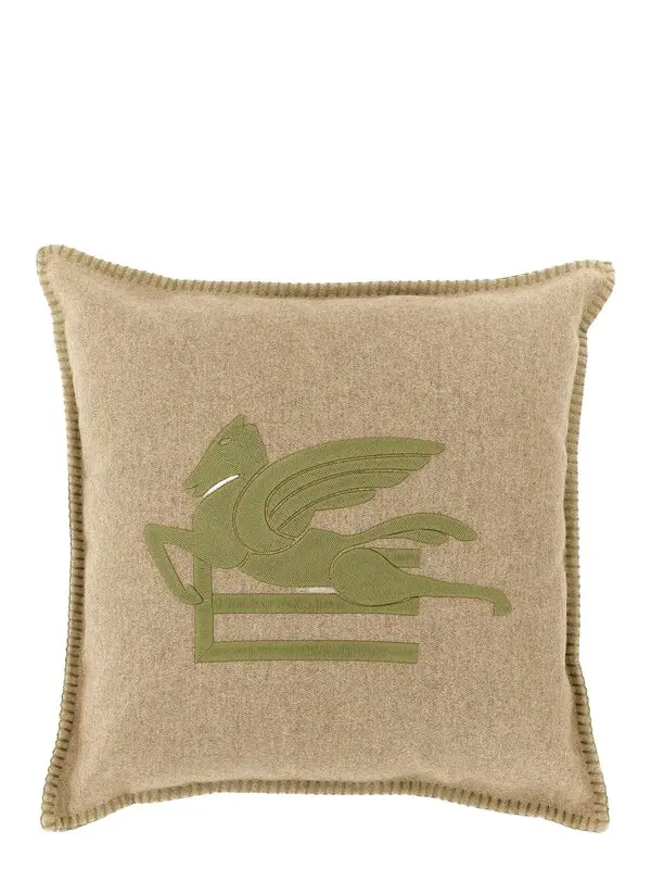 Etro Pegaso Cushion - Beige