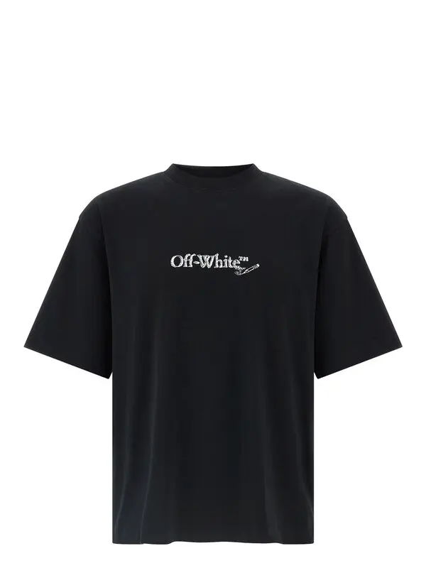 Off White Scribble Arrow Skate T-shirt - White/black