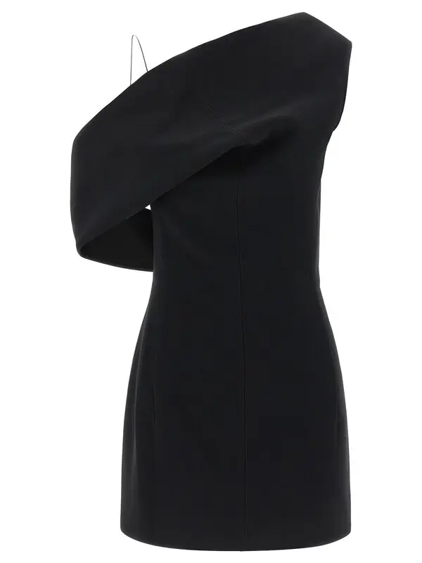 Jacquemus La Robe Pesce Courte Mini Dress - Black