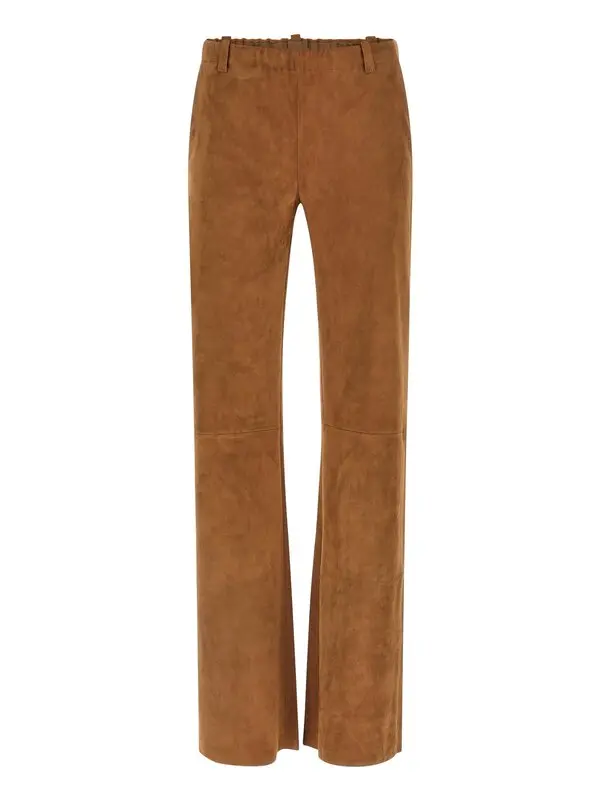Stouls Oswald Suede Pants - Brown