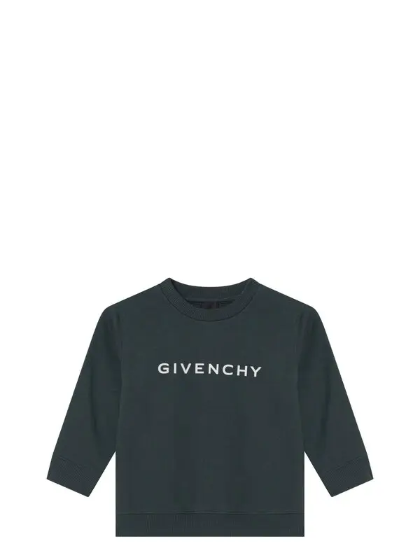Givenchy Logo Cotton-blend Sweatshirt - Green