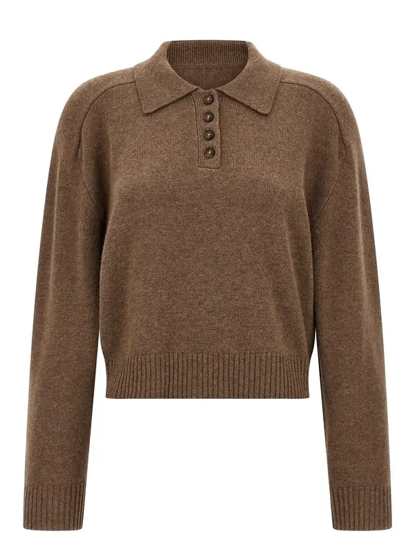 Loulou De Saison Homere' Cashmere Sweater - Brown