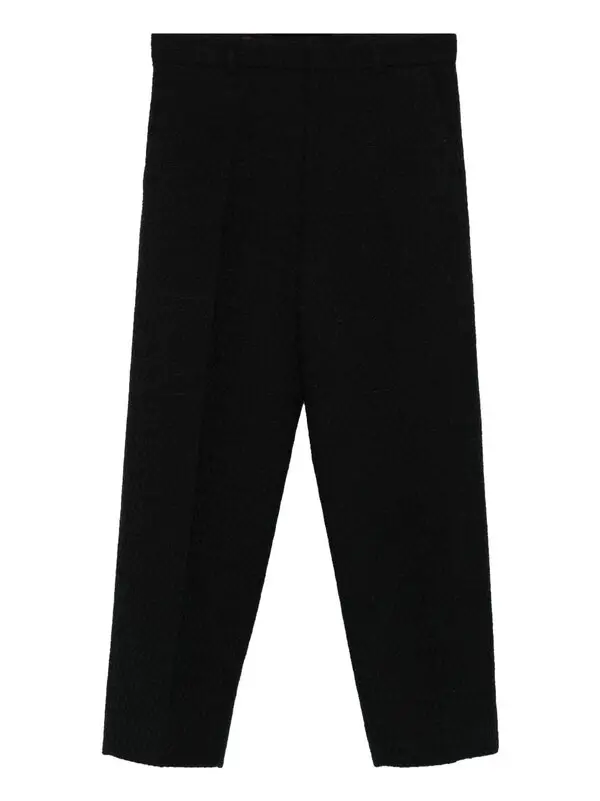 Gucci Cropped Trousers - Black