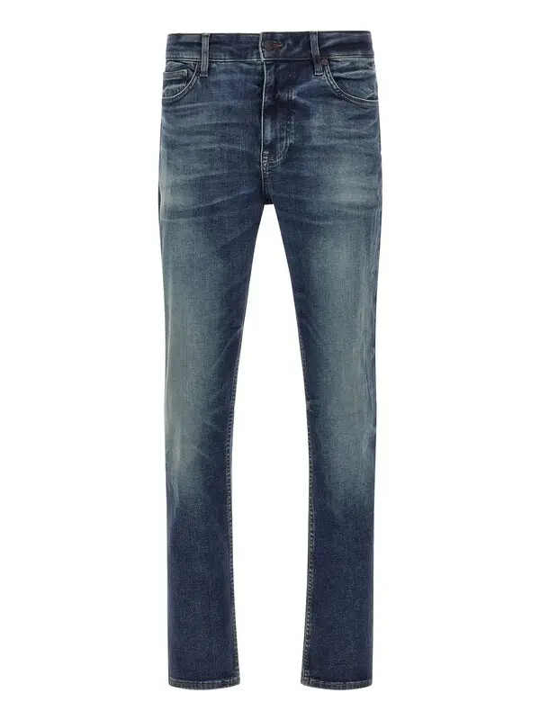 Hugo Boss Delaware Stretch Denim Jeans - Blue
