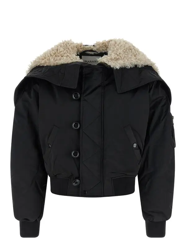 MARANT ETOILE Elisa Bomber Jacket - Black