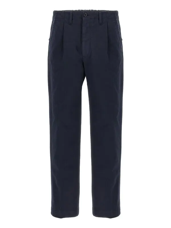Incotex Cotton Trousers - Blue