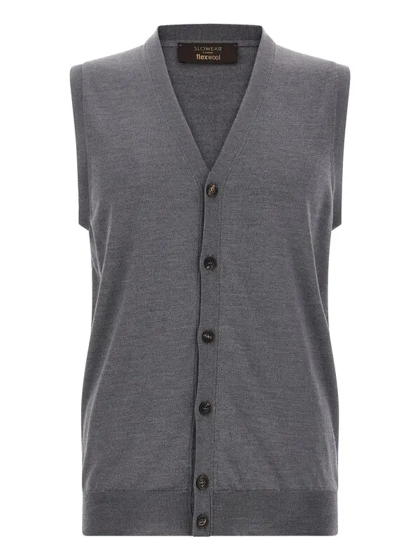ZANONE Flexwool Vest - Gray