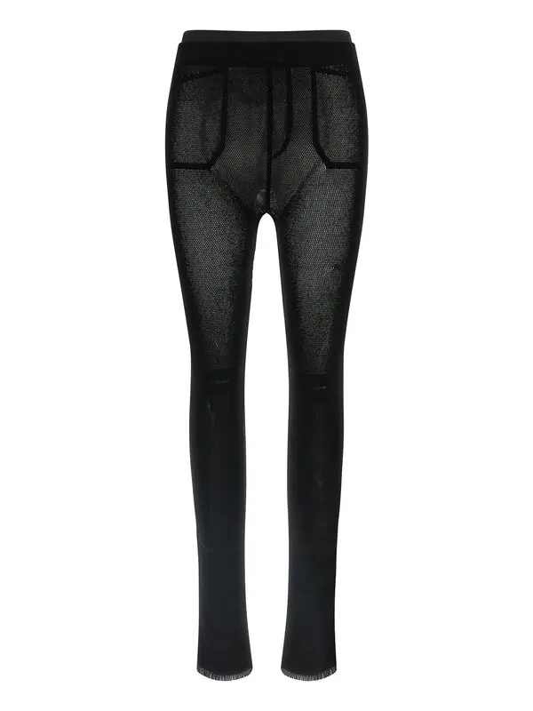 Issey Miyake Seen Unseen Ap' Leggings - Black