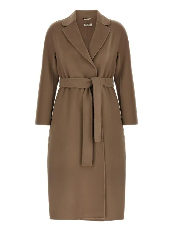 Max Mara Esturia Midi Coat - Gray