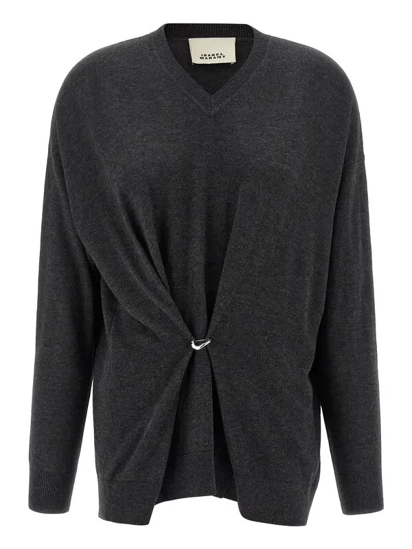 Isabel Marant Chiraz Sweater - Gray