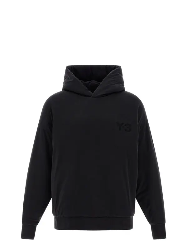 Y3 Padded Hoodie - Black