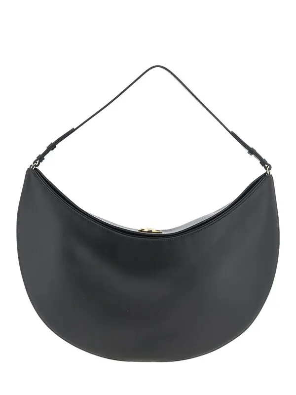 Jacquemus Le Sac Ovalo Shoulder Bag - Black