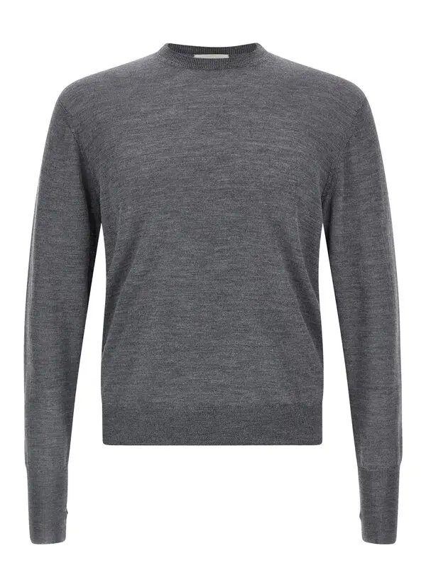 MA'RY'YA Extrafine Mesh Sweater - Gray
