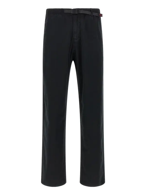 Gramicci Twill Wide Leg Trousers - Black