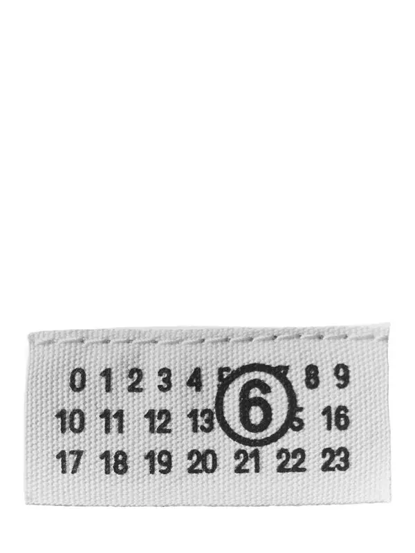 MAISON MARGIELA Etichetta Numeric Clutch - White