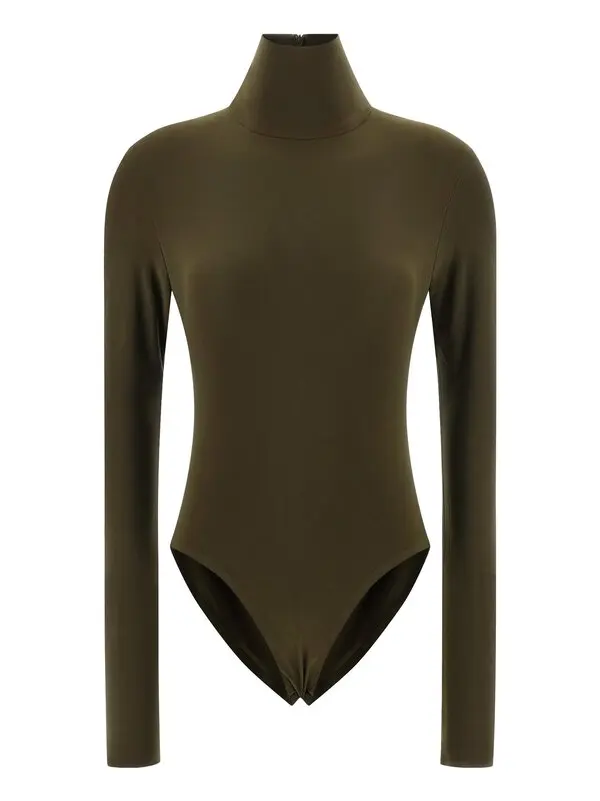 Norma Kamali Stretch Bodysuit - Green