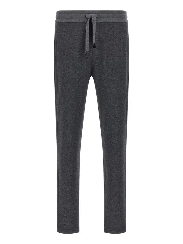 Brioni Piquet Joggers - Gray