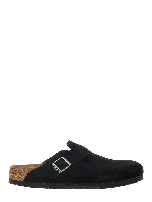 BIRKENSTOCK Boston Sabots - Black