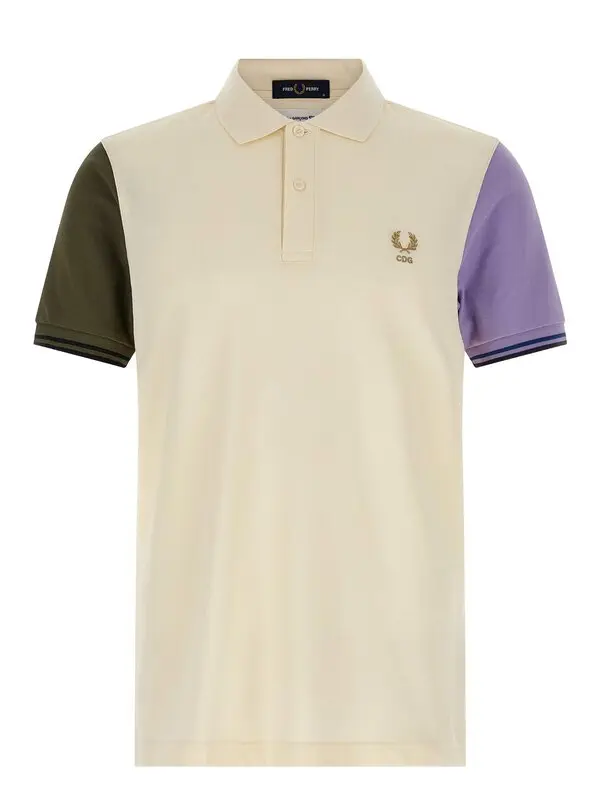 Comme Des Garçons X Fred Perry Polo Shirt - White