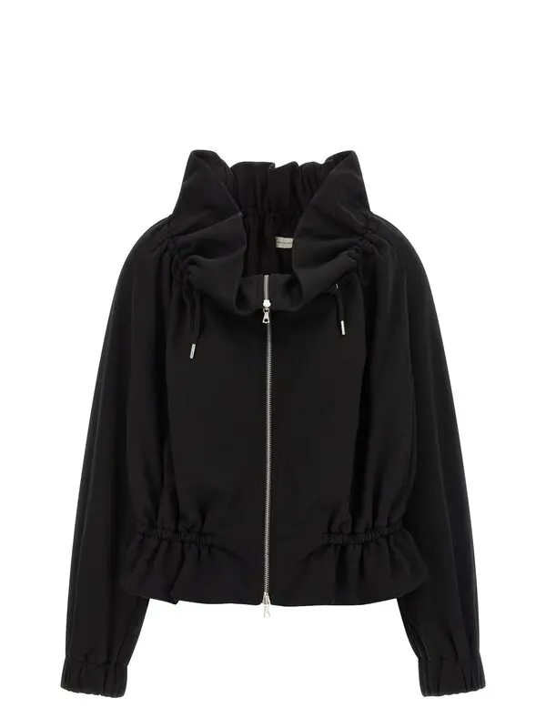 Dries Van Noten Hally Cocoon Sweatshirt - Black