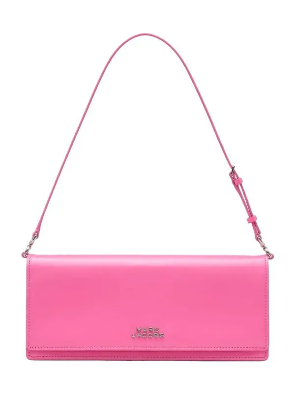 Marc Jacobs The Mirror Shoulder Leather Bag - Fuchsia