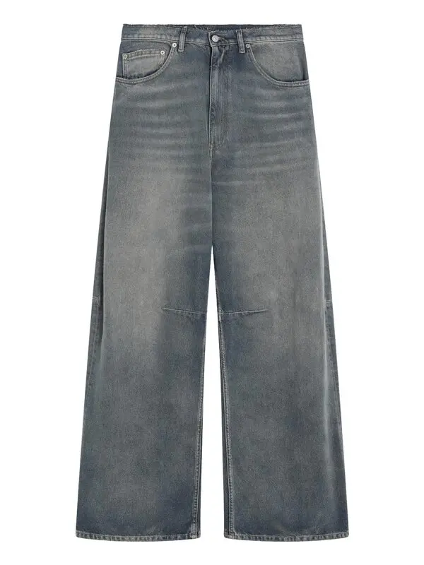 MAISON MARGIELA Wide-leg Washed Denim Jeans - Blue