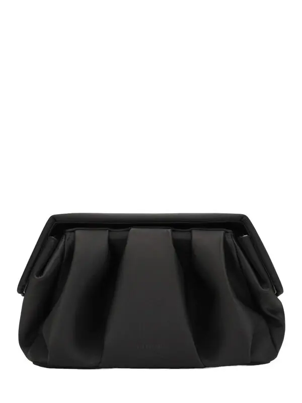 THEMOIRE Afrodite Clutch In Vegan Leather - Black
