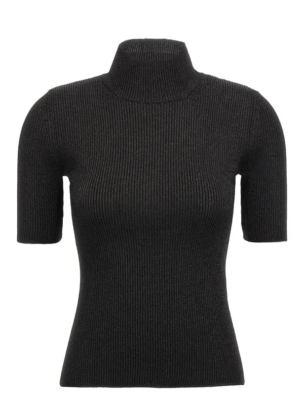 Missoni Roll-neck Lurex Sweater - Black