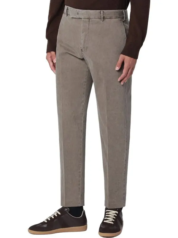 PT TORINO Cotton Trousers - Beige