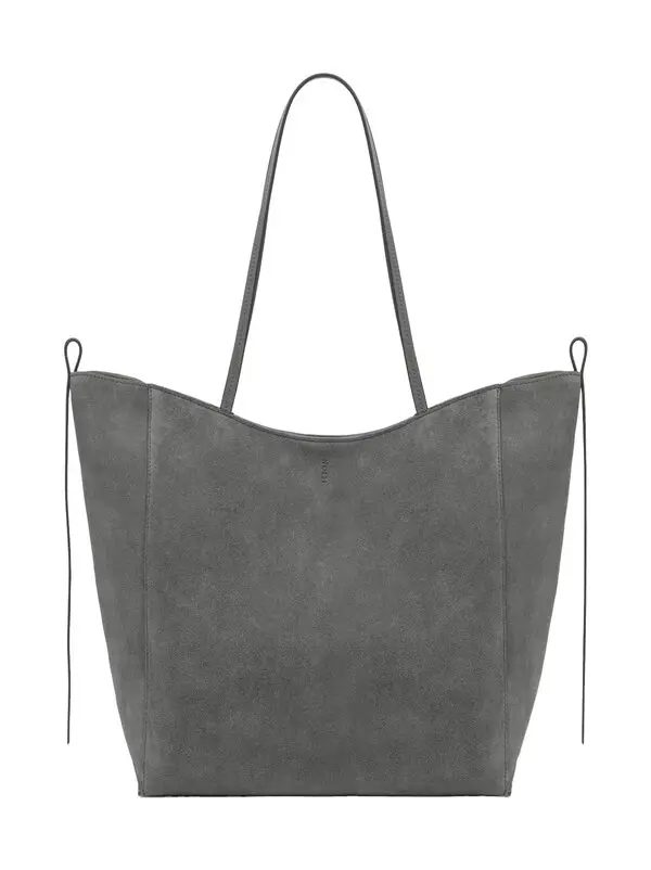 NOESI Asia Suede Shopping Bag - Grey
