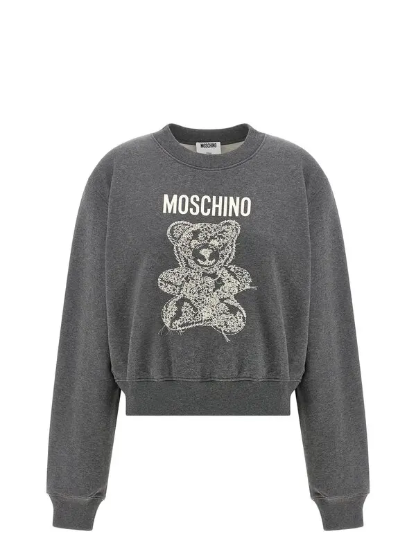 Moschino Teddy Bear Sweatshirt - Gray