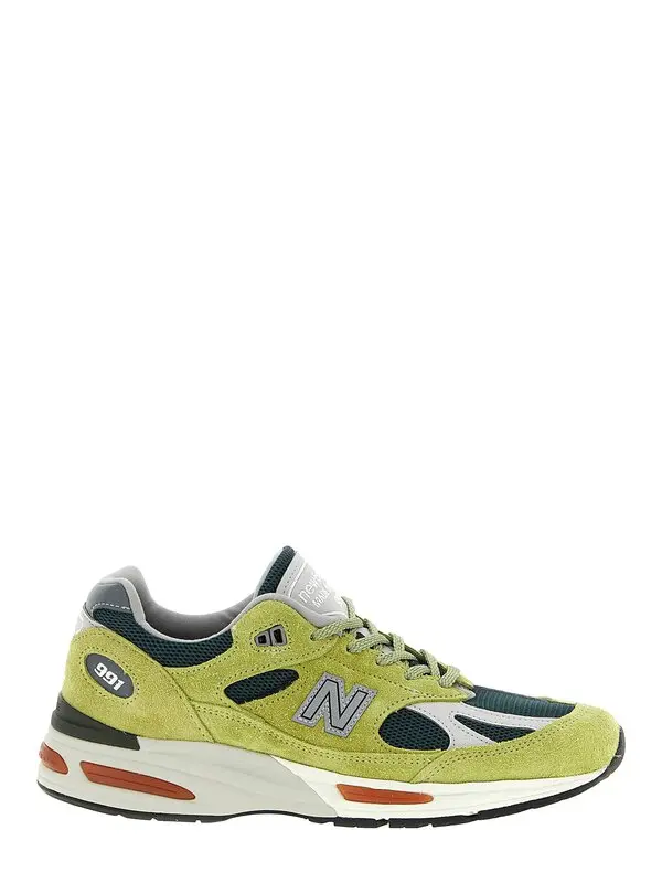 NEW BALANCE Made In Uk 991v2 Sneakers - Green