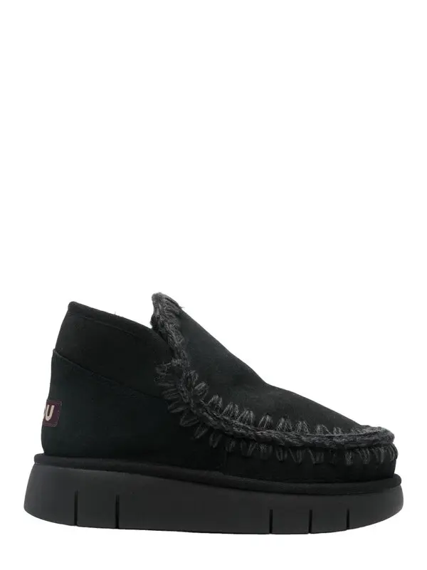 Mou Eskimo Bounce Sneaker Boots - Black