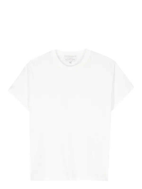 Studio Nicholson Cotton Jersey T-shirt - White