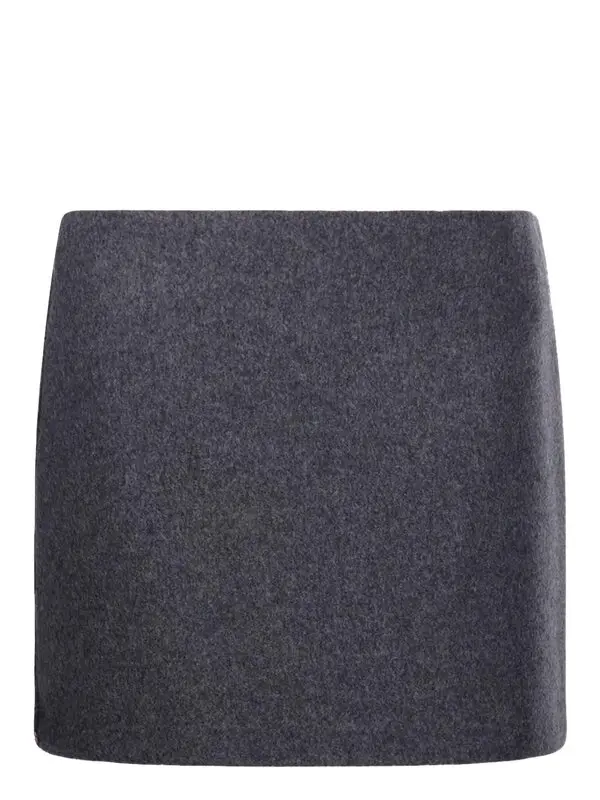 Sportmax Wool Skirt - Grey